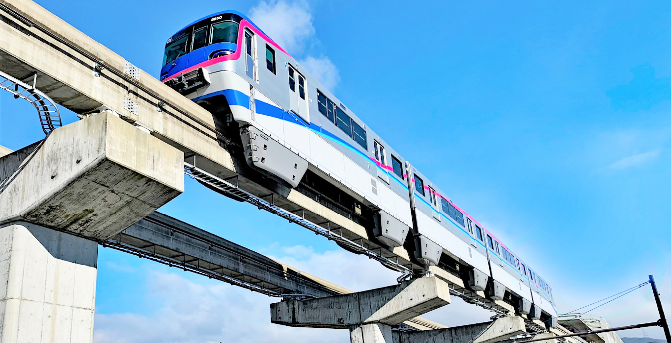 大阪モノレール PC軌道桁製作・架設工事